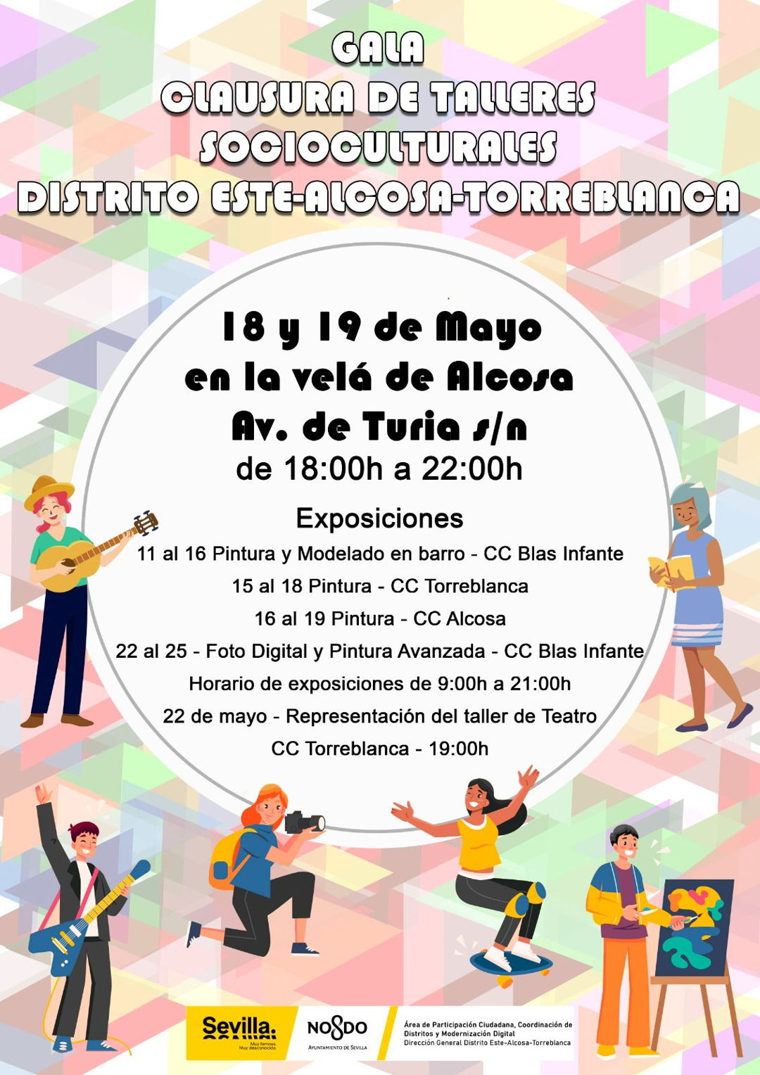 Gala de clausura de talleres socioculturales Distrito Este-Alcosa-Torreblanca — Este - Alcosa ...